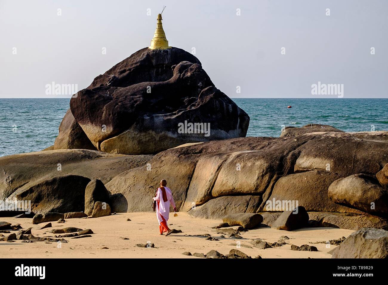 Myanmar, Burma, Tanintharyi region, Dawei or Tavoy, San Maria beach ...