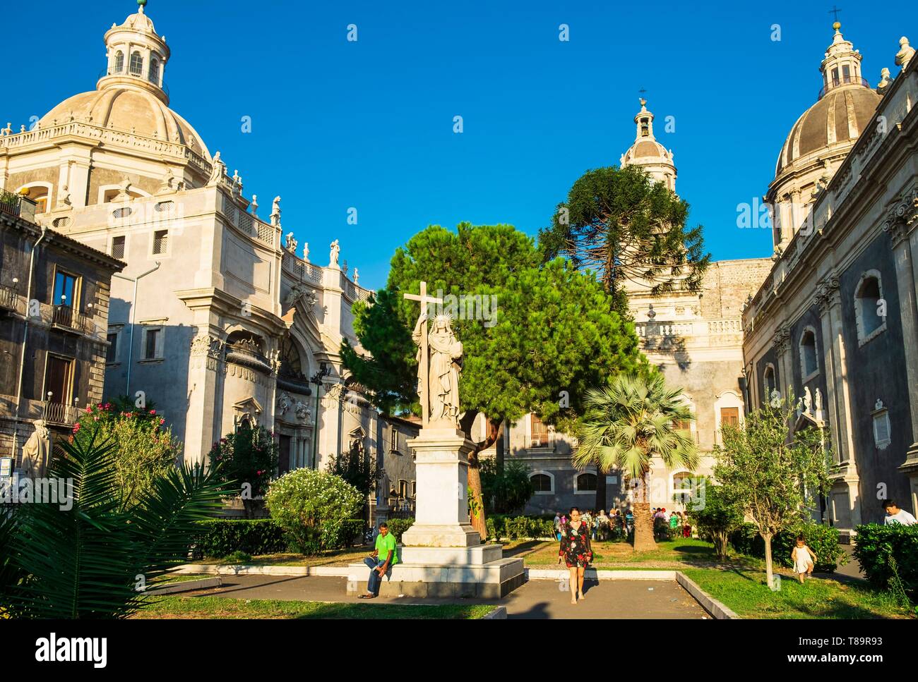 Italy, Sicily, Catania, Baroque city listed as UNESCO World Heritage ...