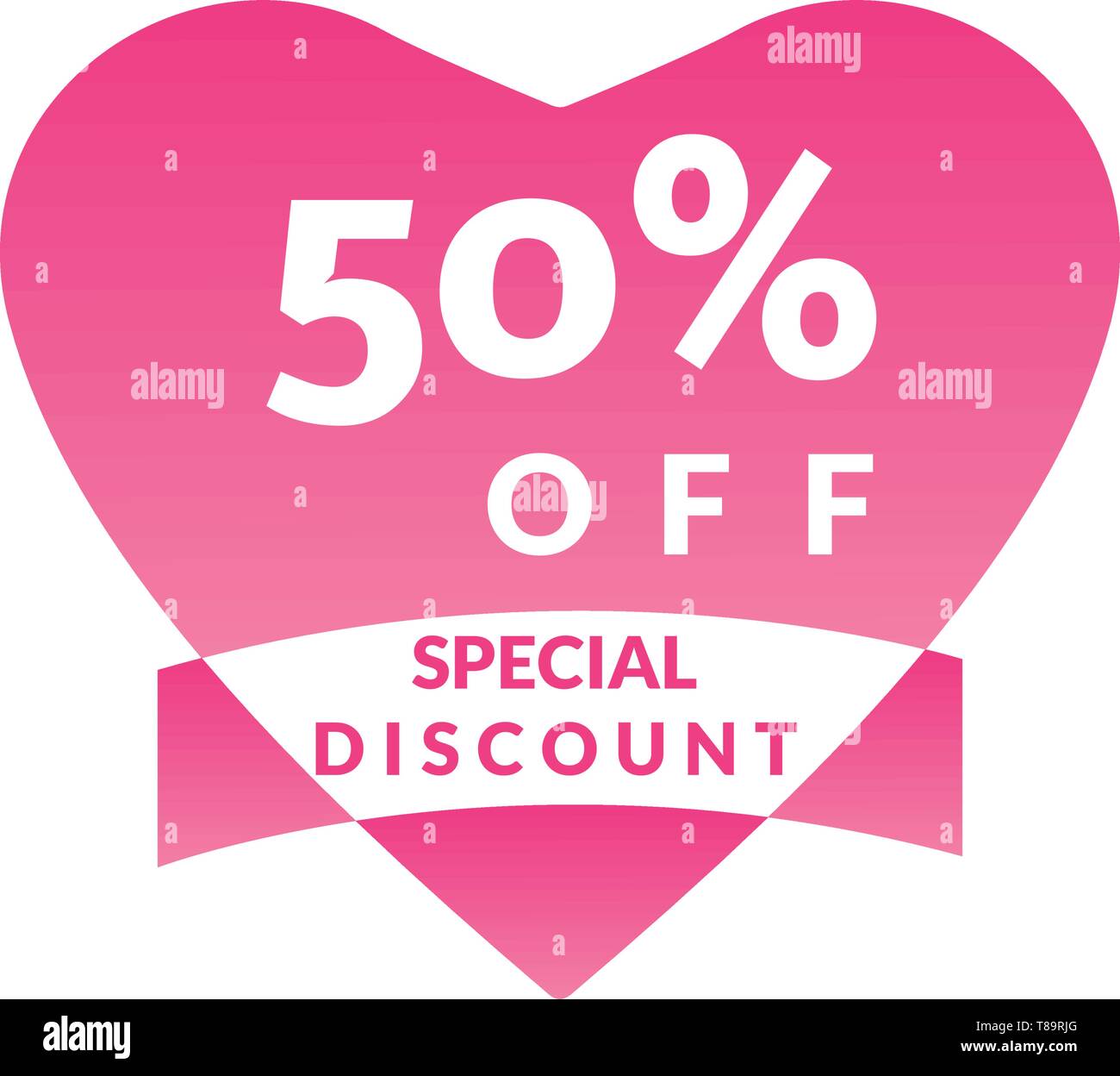 50% Discount Offer- discount promotion sale Brilliant poster, banner ...