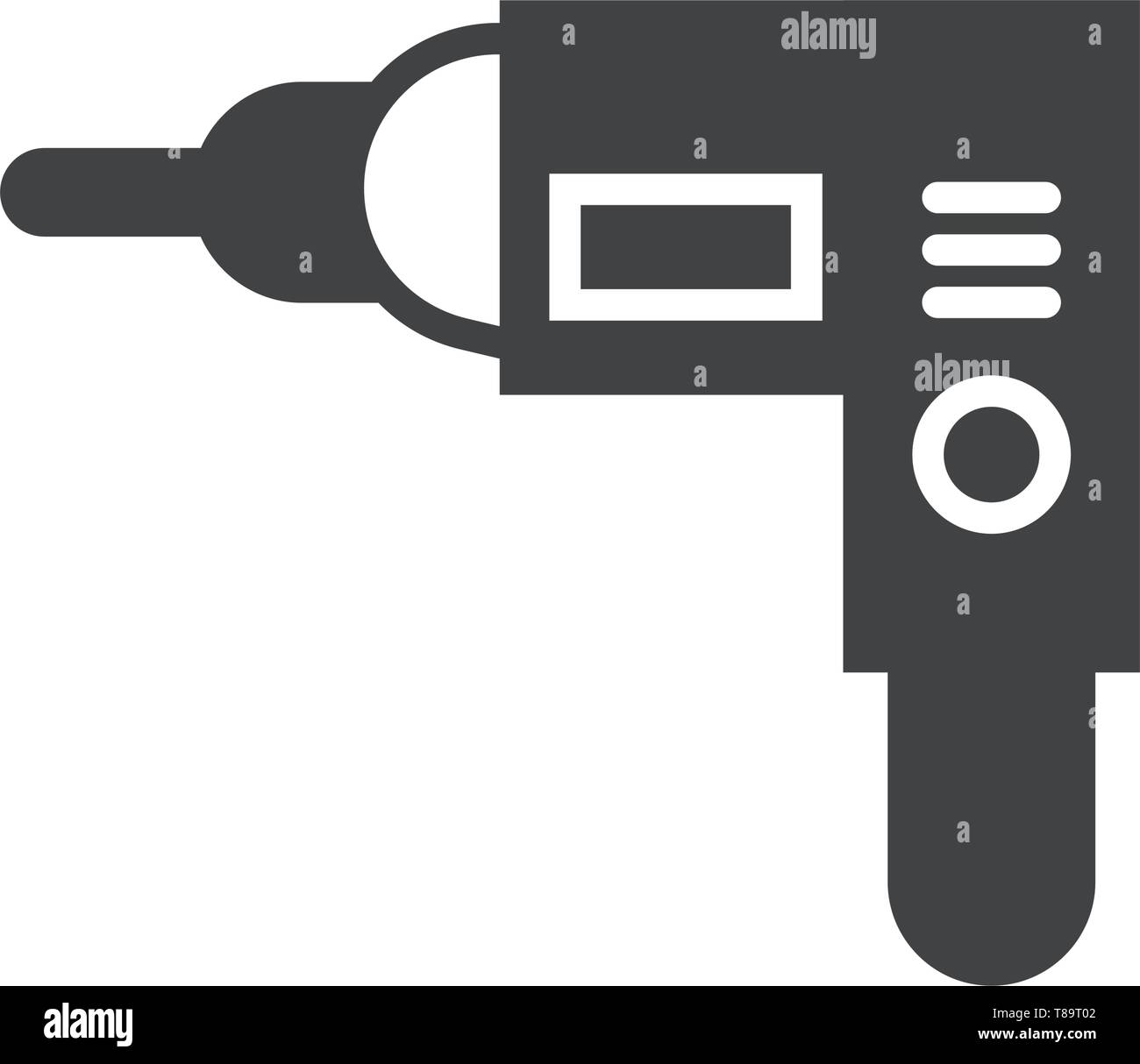 Drill machine vector vectors hi-res stock photography and images - Alamy