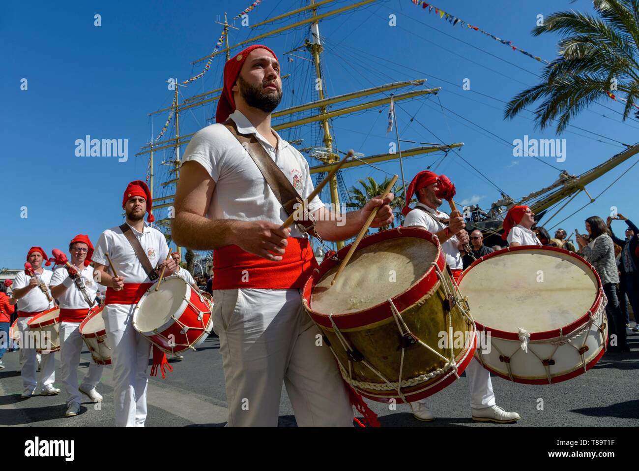 France, Herault, Sete, Escale a Sete festival, party of the maritime ... France, Herault, Sete, Escale a Sete festival, party of the maritime ...