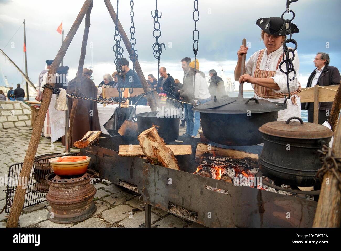 France, Herault, Sete, Escale a Sete festival, party of the maritime ...