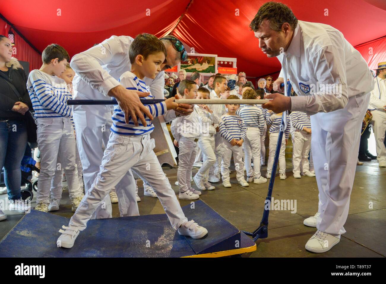 France, Herault, Sete, Escale a Sete festival, party of the maritime ...