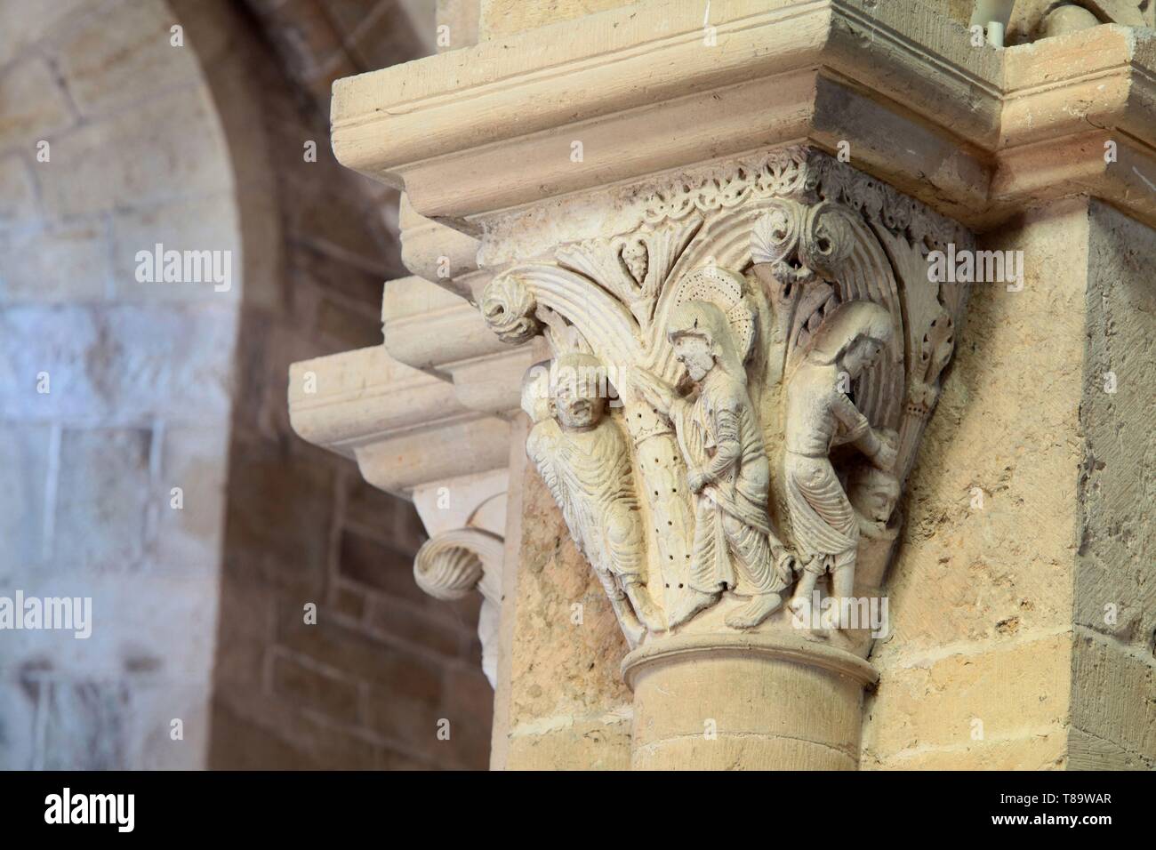 France, Yonne, Vezelay, Regional Natural Park of Morvan, capital in the ...