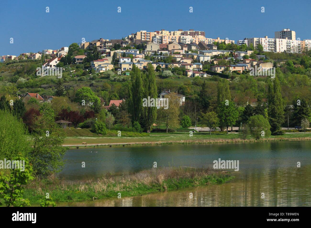 France, Cote d'Or, cultural landscape of climates of Burgundy listed as ...