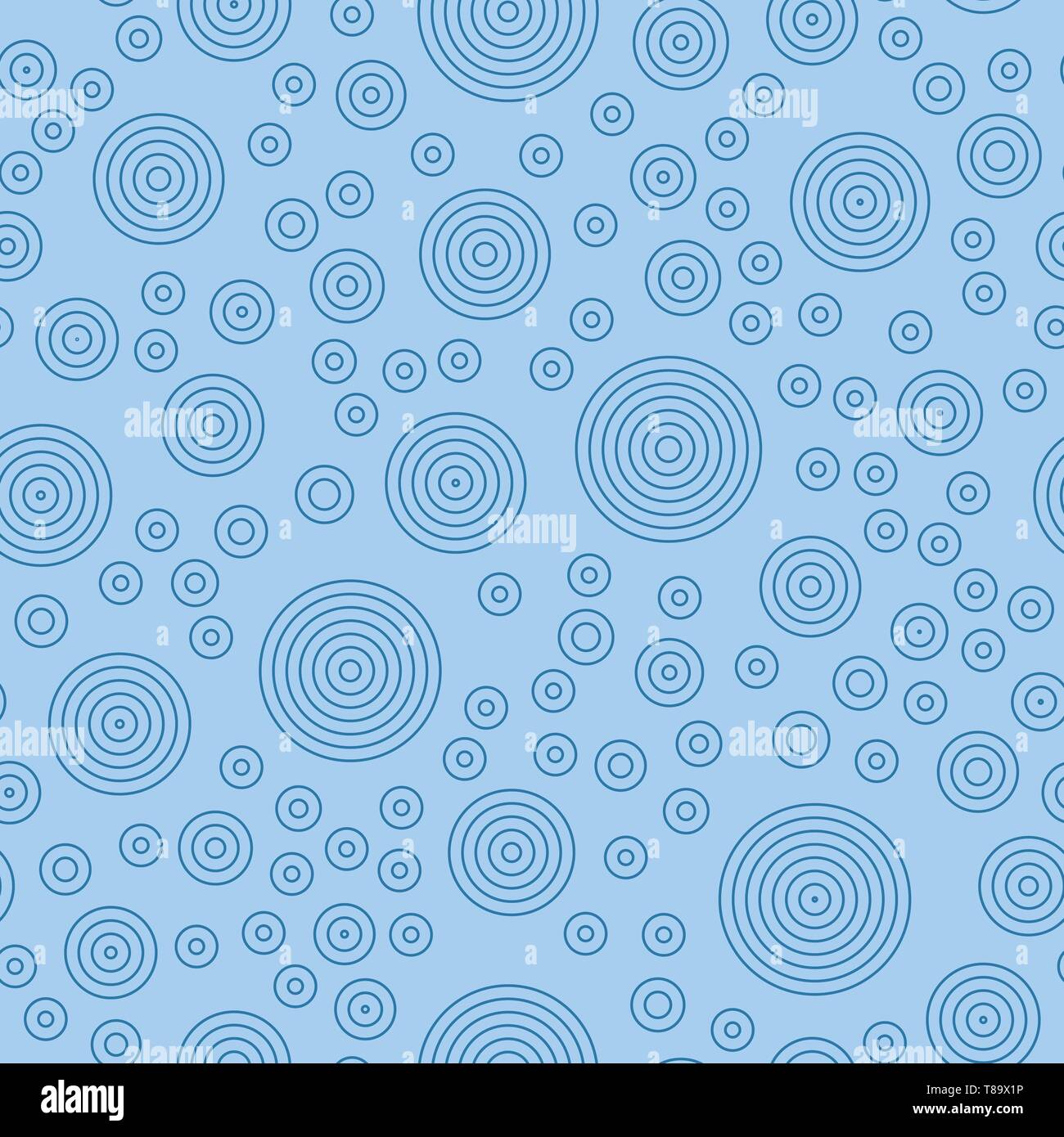 Multiple Layer Different Sized Concentric Circles Diagram Repeat ...