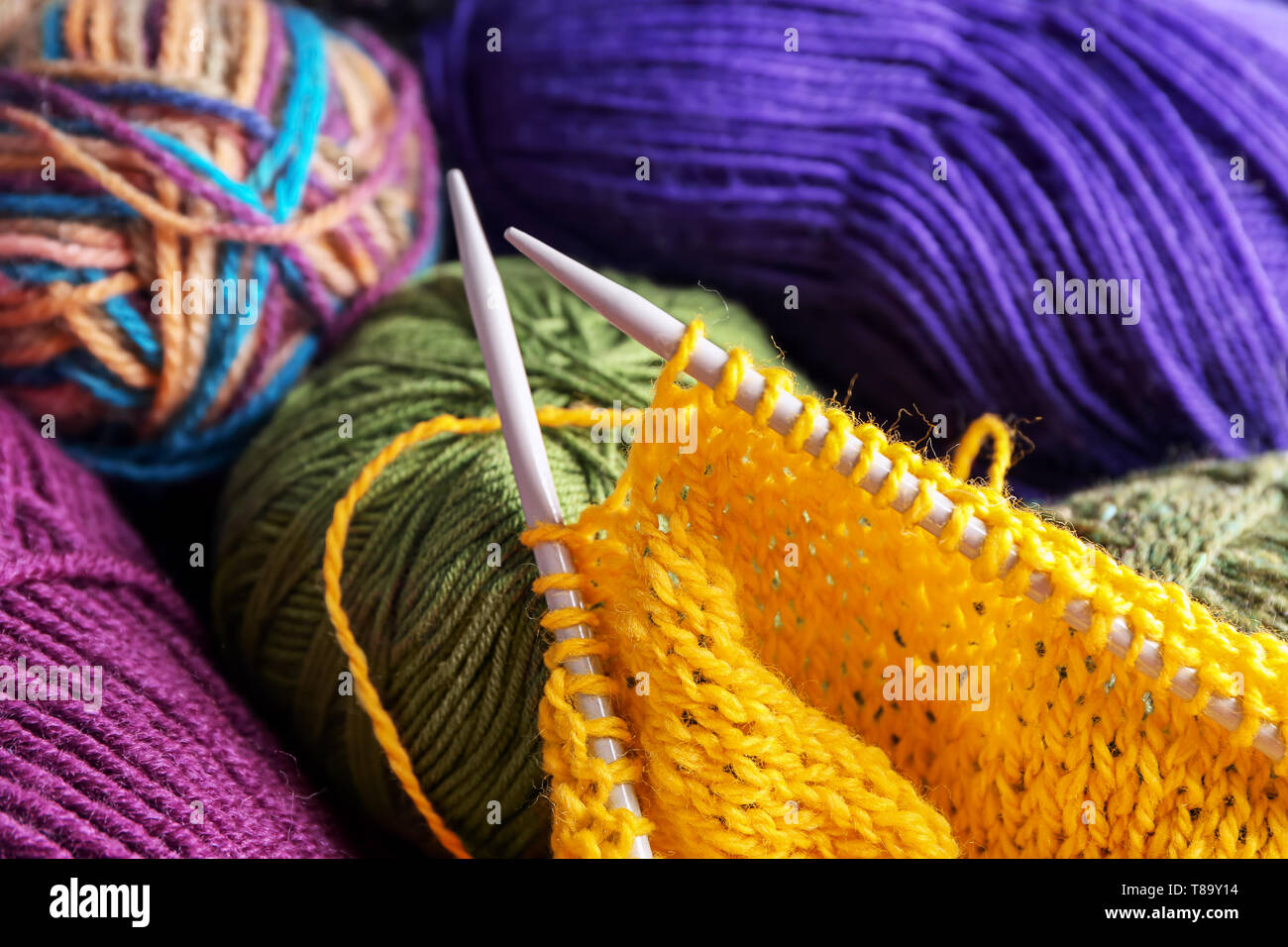 Unfinished knit hi-res stock photography and images - Alamy