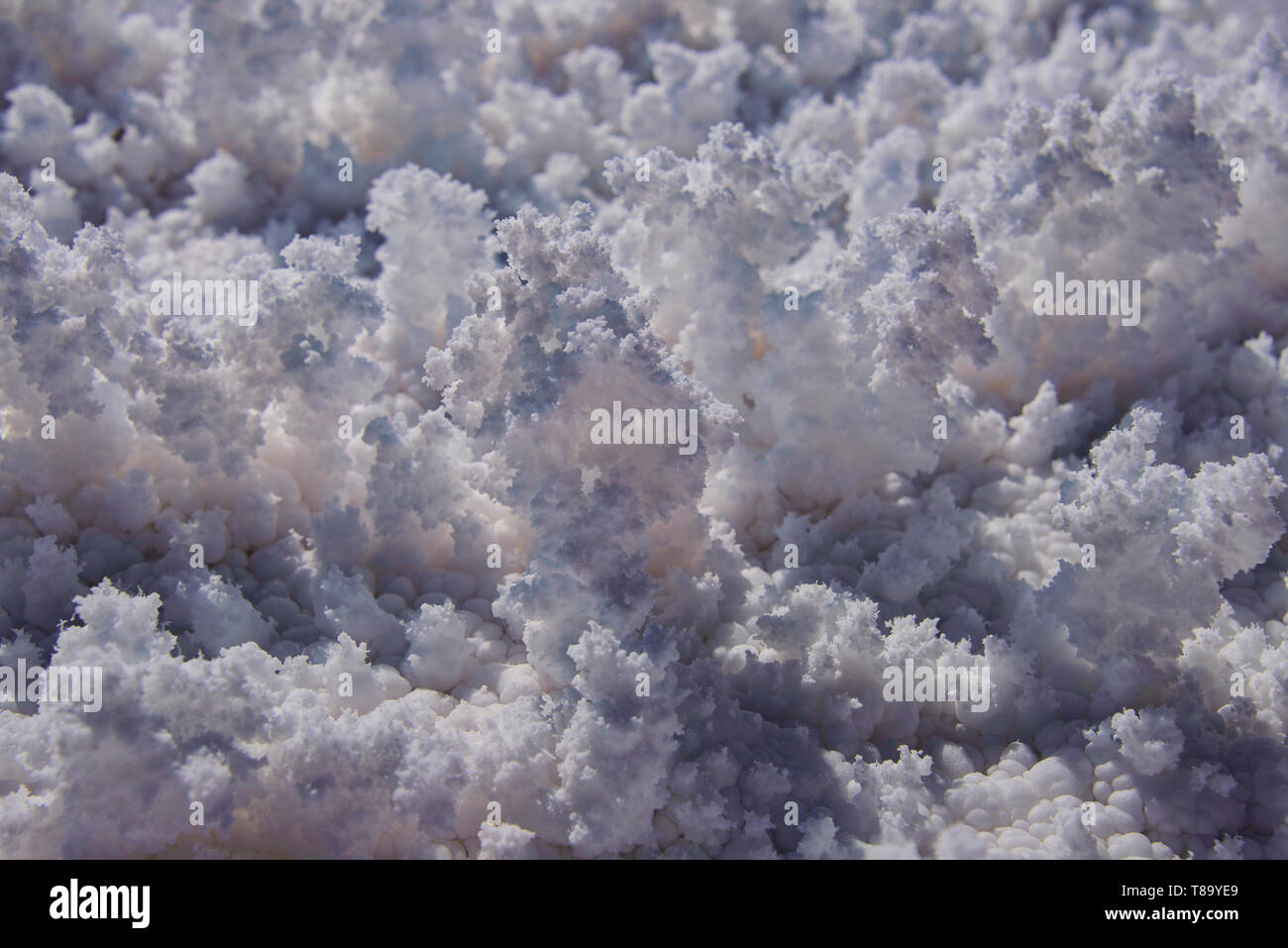 Salt, sand, and desertscape in the Moon Valley, San Pedro de Atacama ...