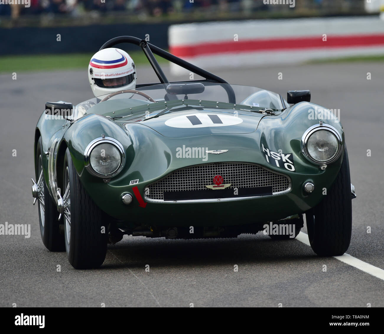 Simon Hadfield, Aston Martin DB3S, Peter Collins trophy, Sports Racing ...