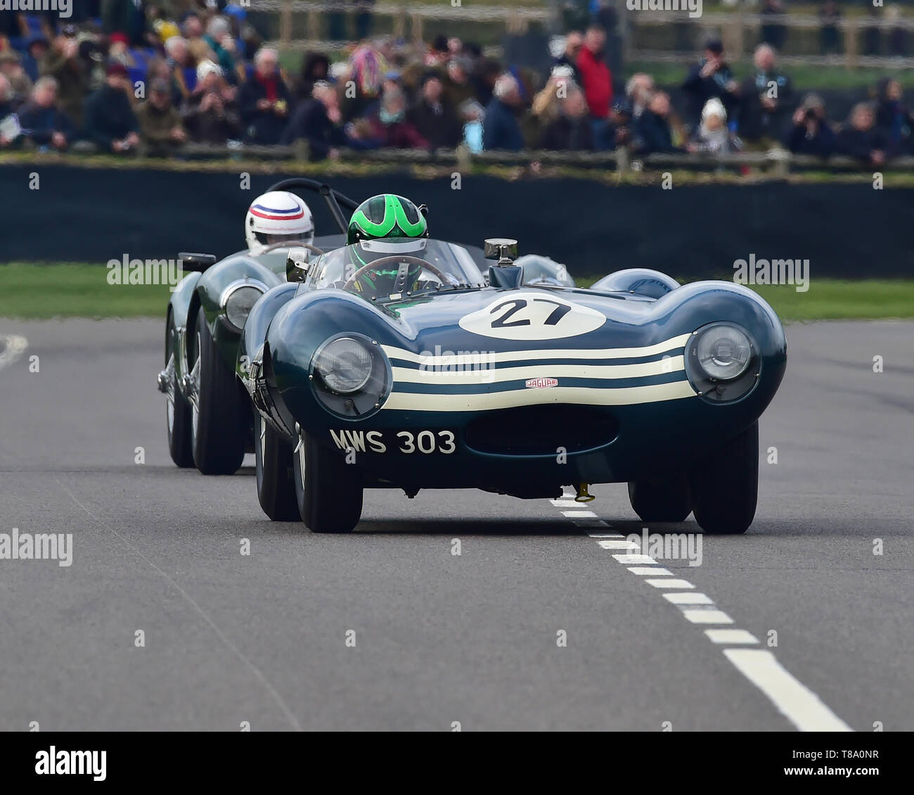 Martin Stretton, Jaguar D type, Peter Collins trophy, Sports Racing ...