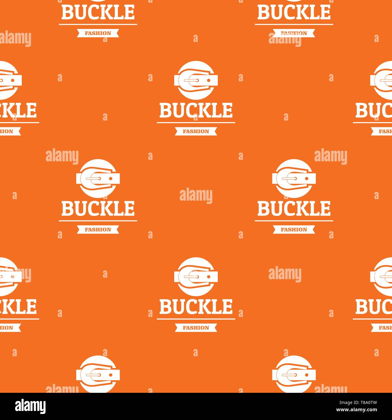 Buckle garment pattern vector orange Stock Vector Image & Art - Alamy