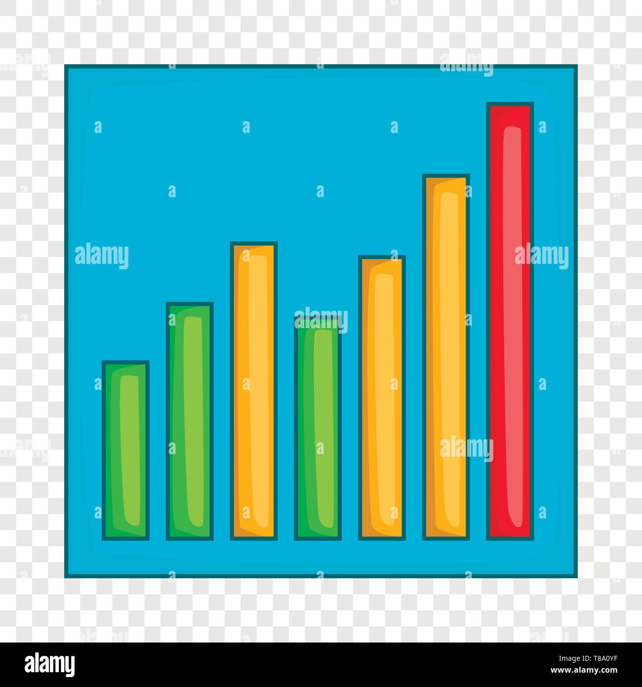 Chart graph icon, cartoon style Stock Vector Image & Art - Alamy