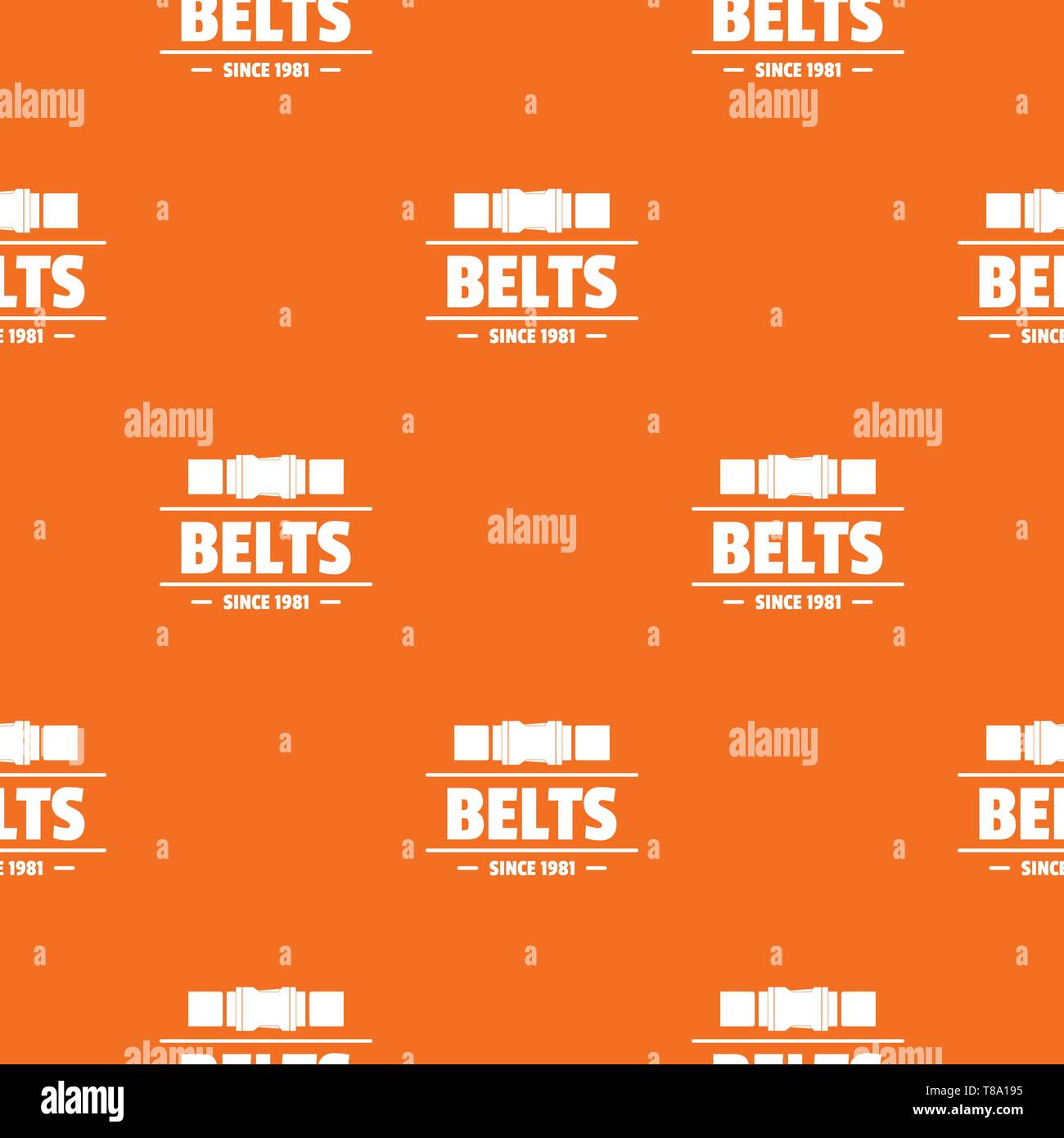 Belt pattern vector orange Stock Vector Image & Art - Alamy