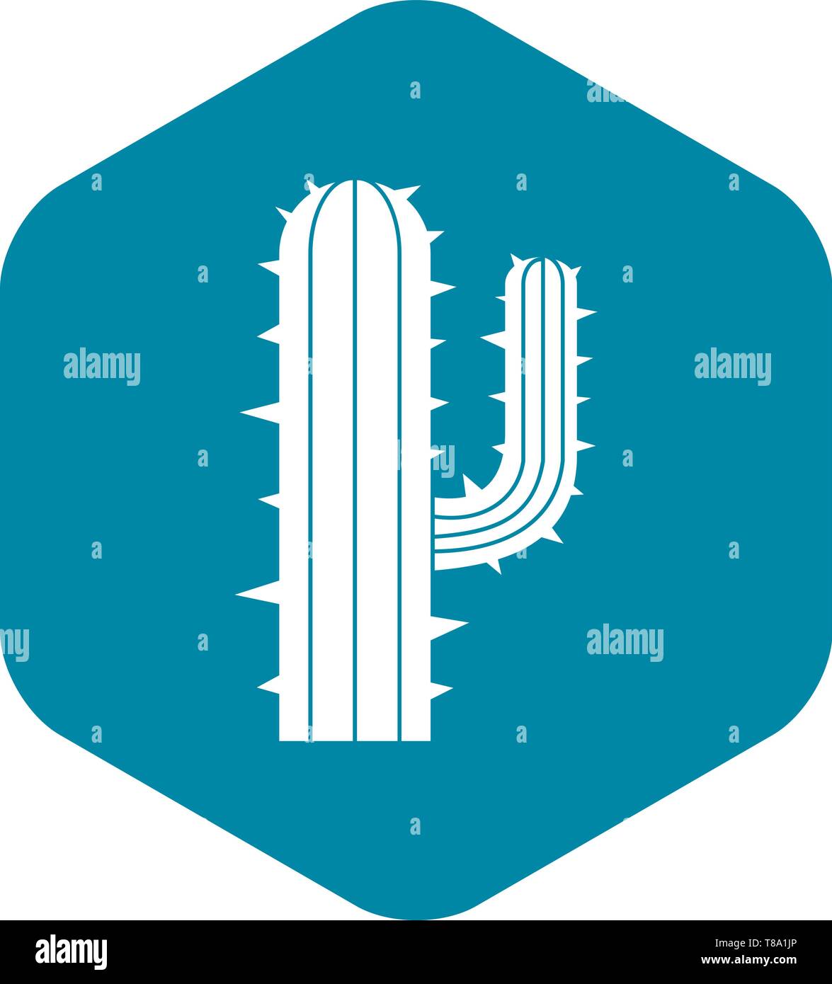 Mexican cactus icon, simple style Stock Vector Image & Art - Alamy