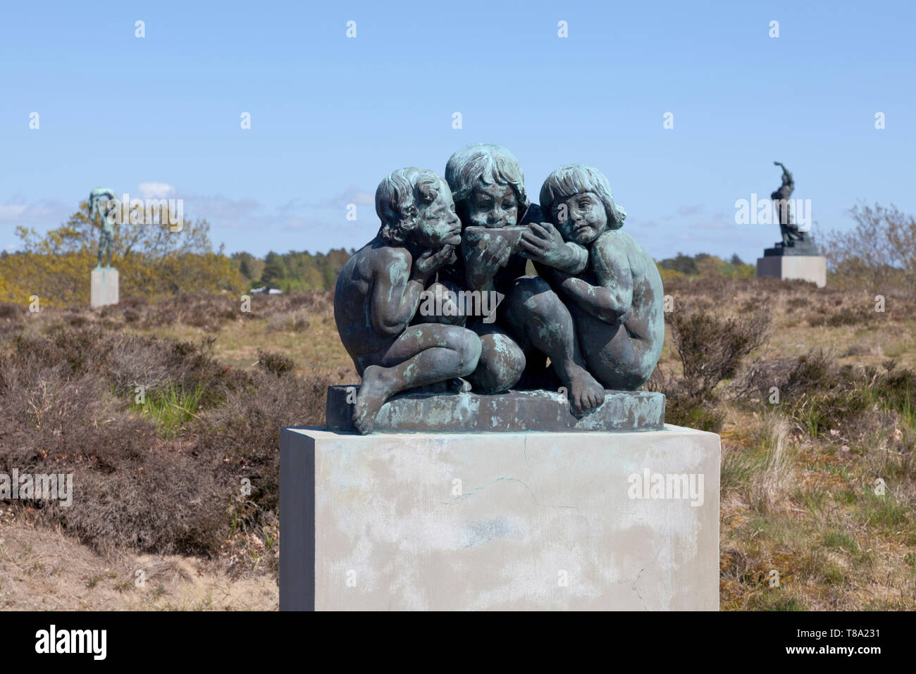 Rudolph tegners museum and statue park hi-res stock photography and ...