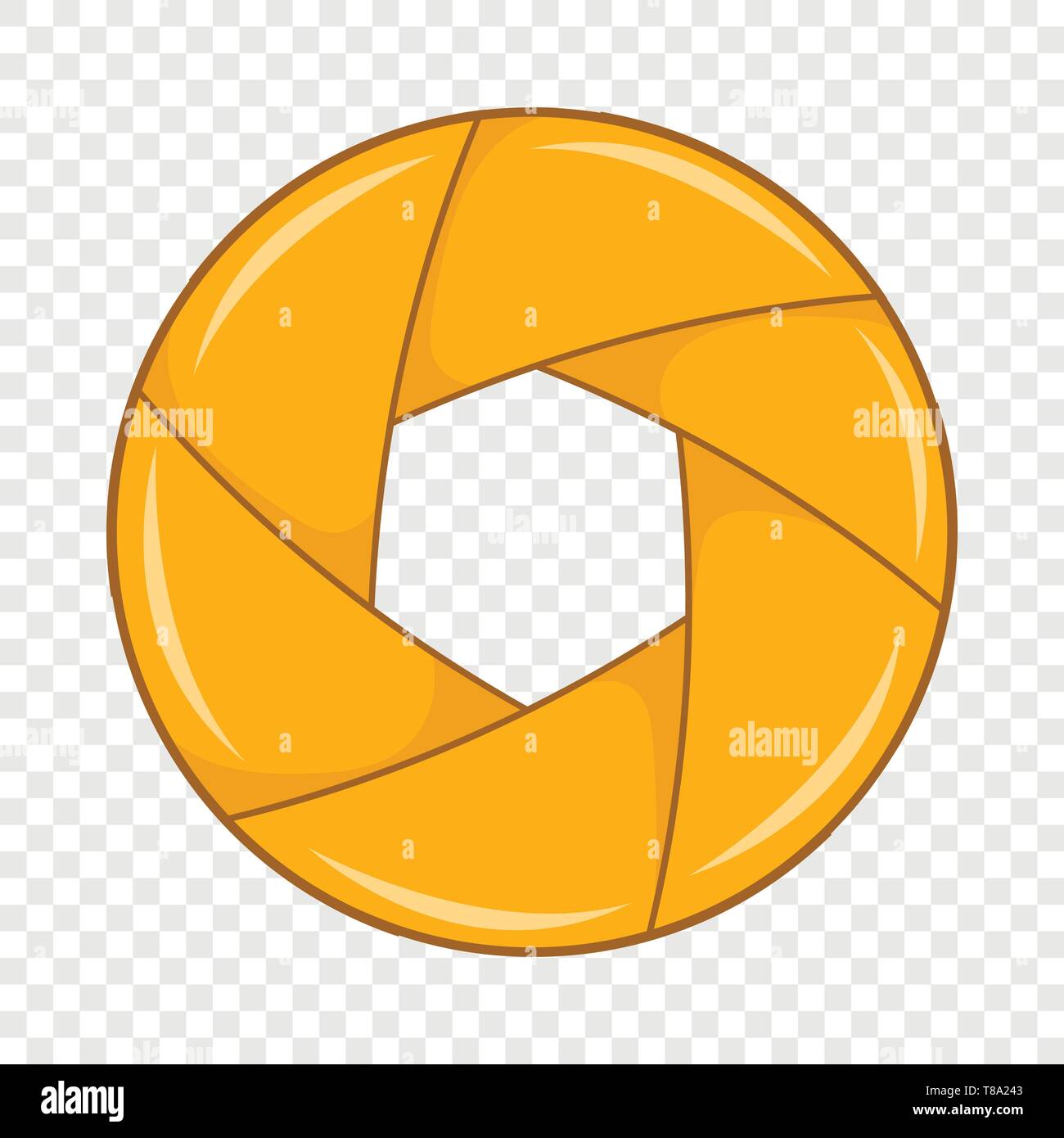 Yellow shutter icon, cartoon style Stock Vector Image & Art - Alamy