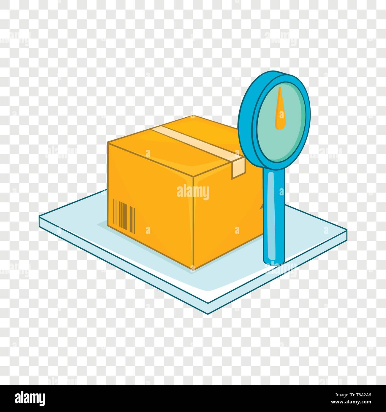 Scales for weighing goods icon, cartoon style Stock Vector Image & Art ...
