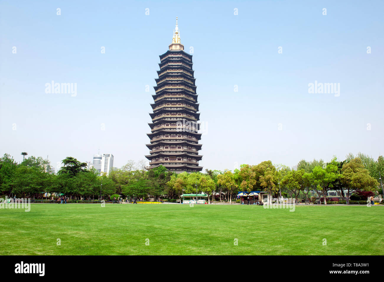 The tianning temple tower hi-res stock photography and images - Alamy