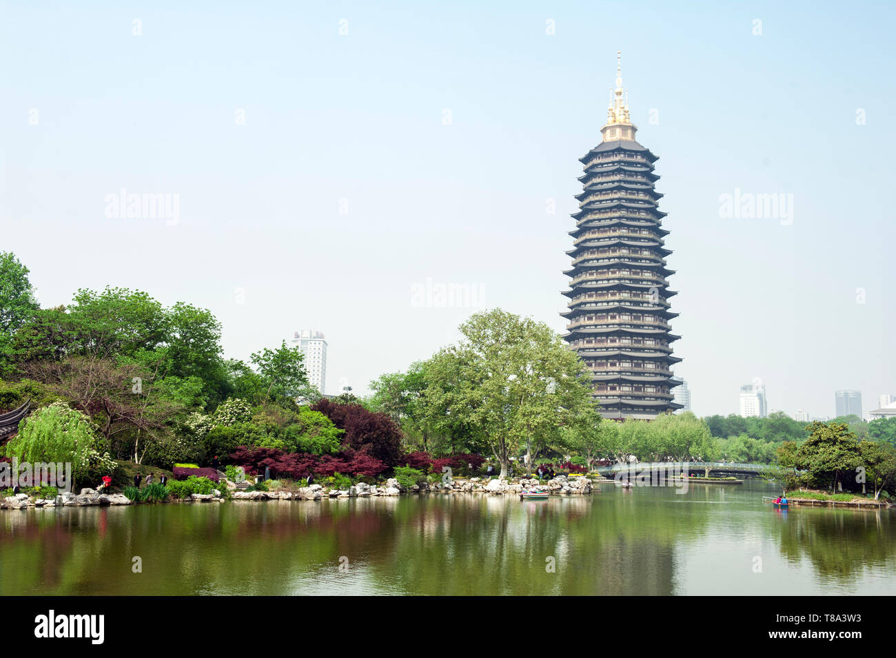 The tianning temple tower hi-res stock photography and images - Alamy