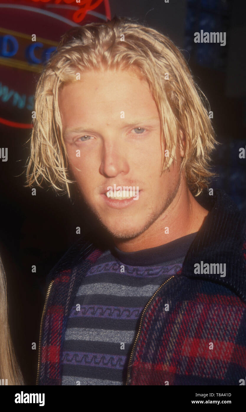 Hollywood, California, USA 13th April 1994 Actor Jake Busey attends the ...