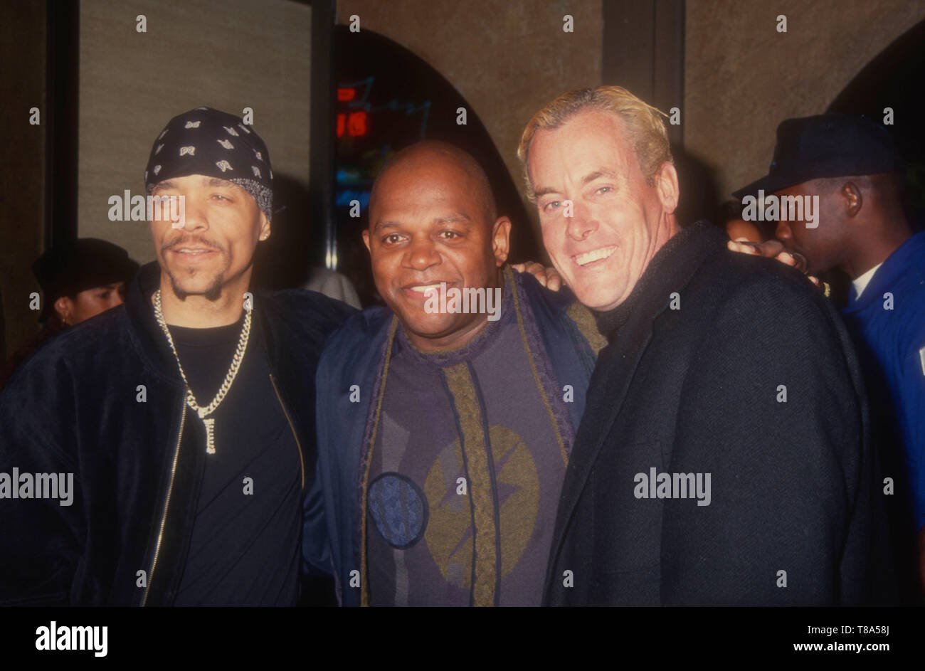 Hollywood, California, USA 13th April 1994 Rapper/Actor Ice-T, actor ...