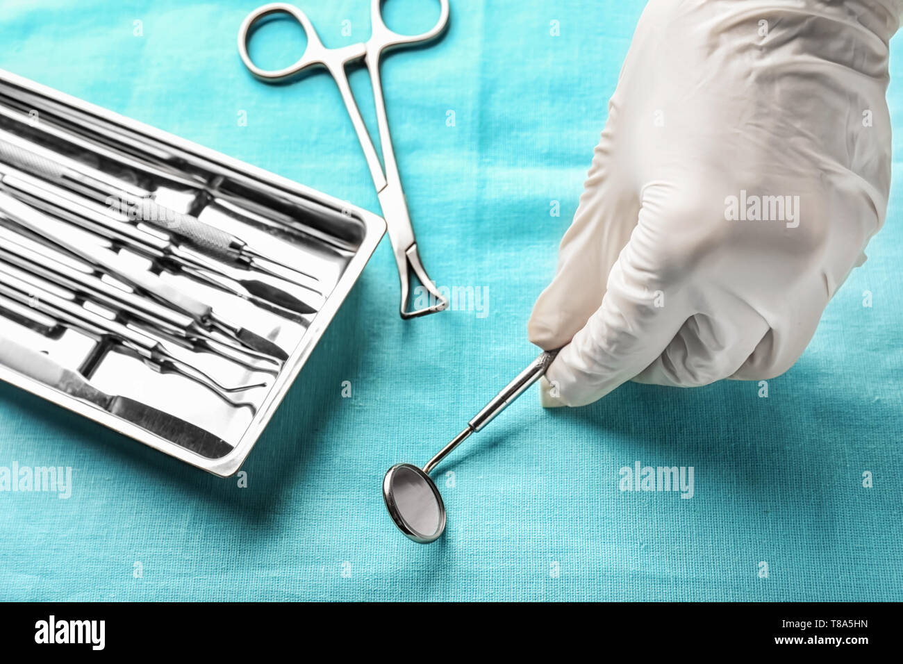 Fabric examination hi-res stock photography and images - Alamy