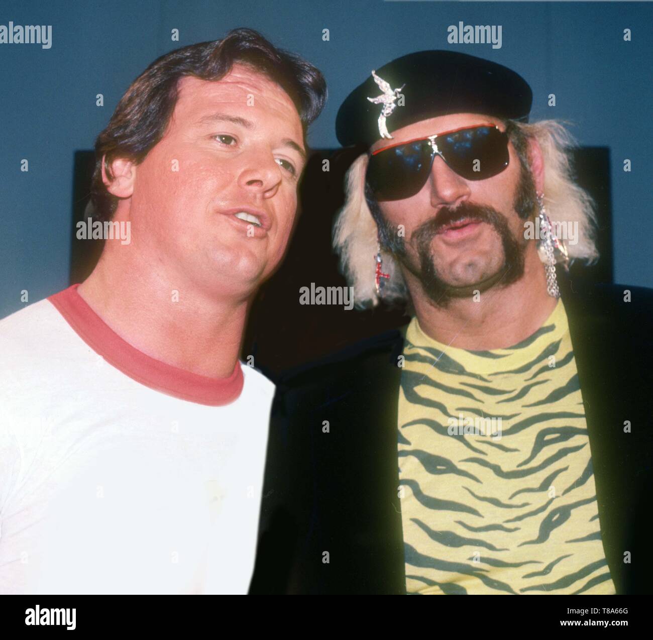 Roddy Piper Jesse Ventura 1984 Photo By John Barrett/PHOTOlink.net ...