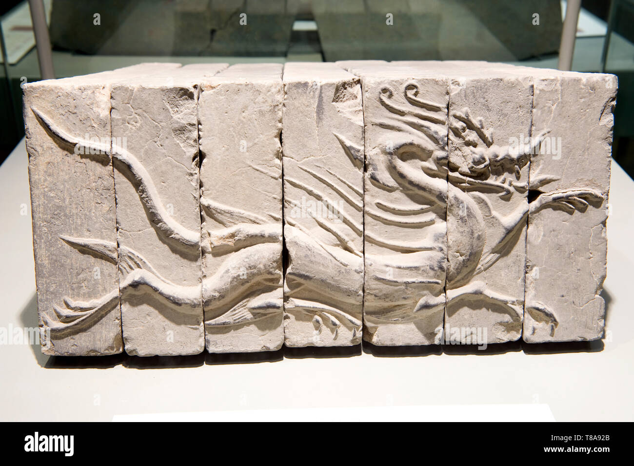Carved bricks with patterns in ancient China Stock Photo - Alamy
