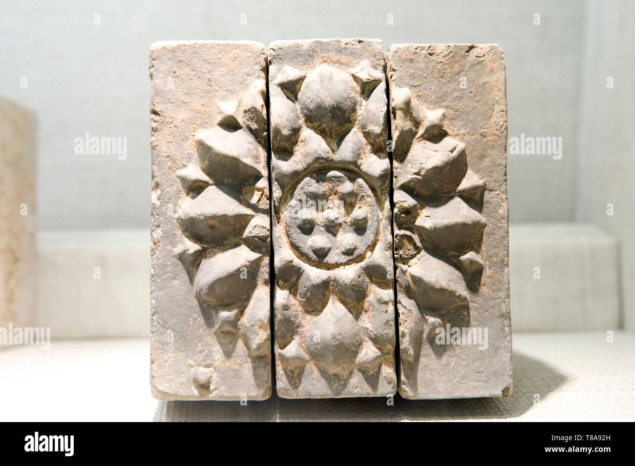 Carved bricks with patterns in ancient China Stock Photo - Alamy