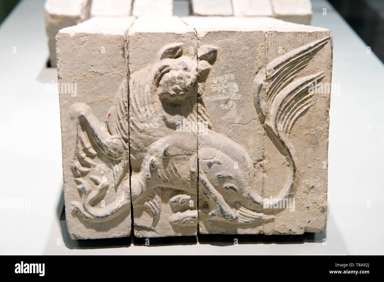 Carved bricks with patterns in ancient China Stock Photo - Alamy