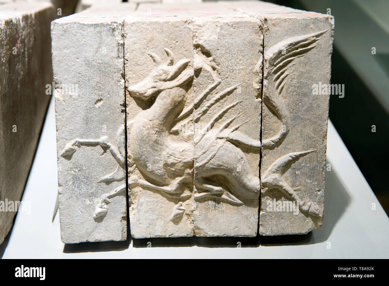 Carved bricks with patterns in ancient China Stock Photo - Alamy