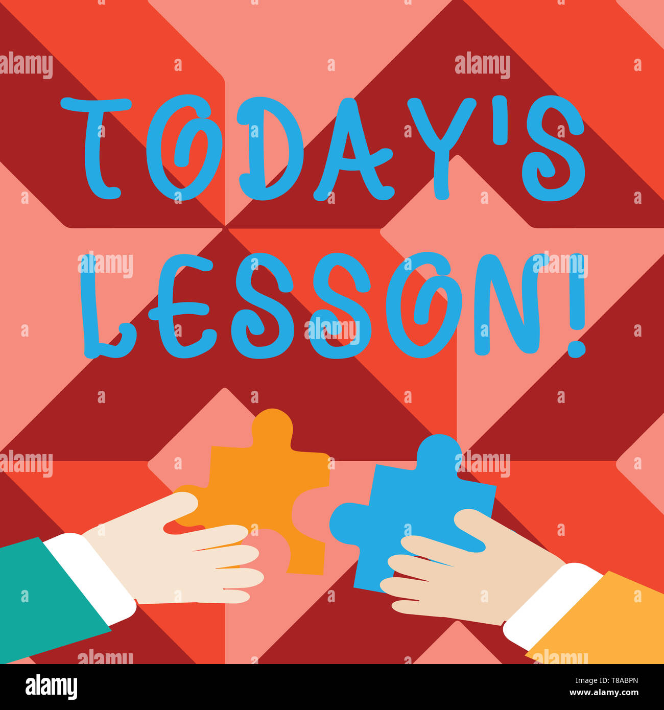 Word writing text Today S Is Lesson. Business photo showcasing ask ...