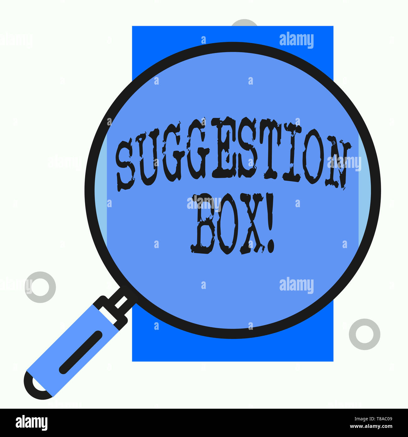 Text sign showing Suggestion Box. Business photo showcasing container ...