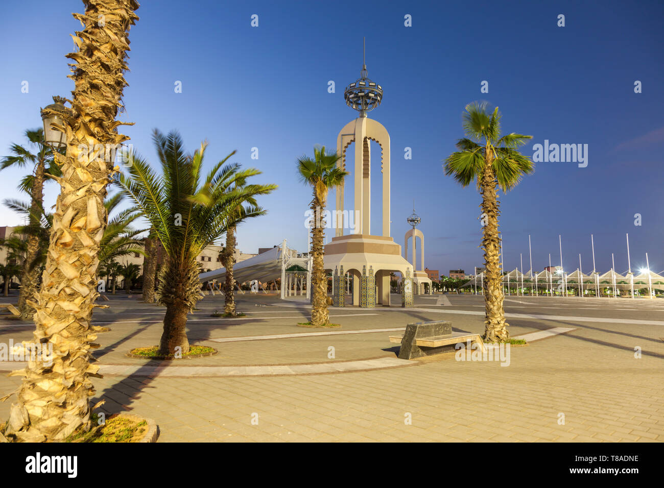 Place of Mechouar in Laayoune. Laayoune, Western Sahara, Morocco Stock ...