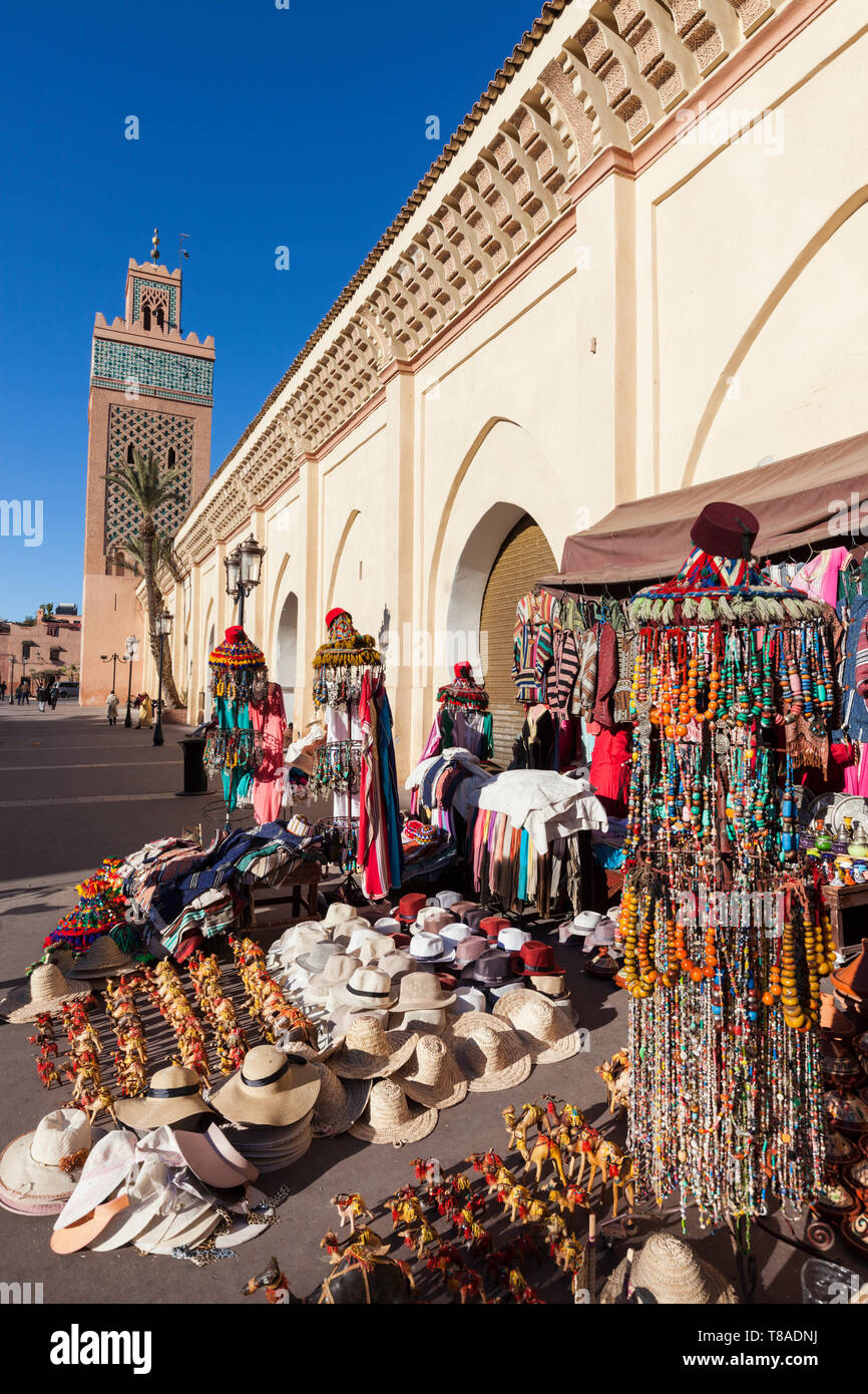 Kasbah Mosque in Marrakesh. Marrakesh, Marrakesh-Safi, Morocco Stock ...