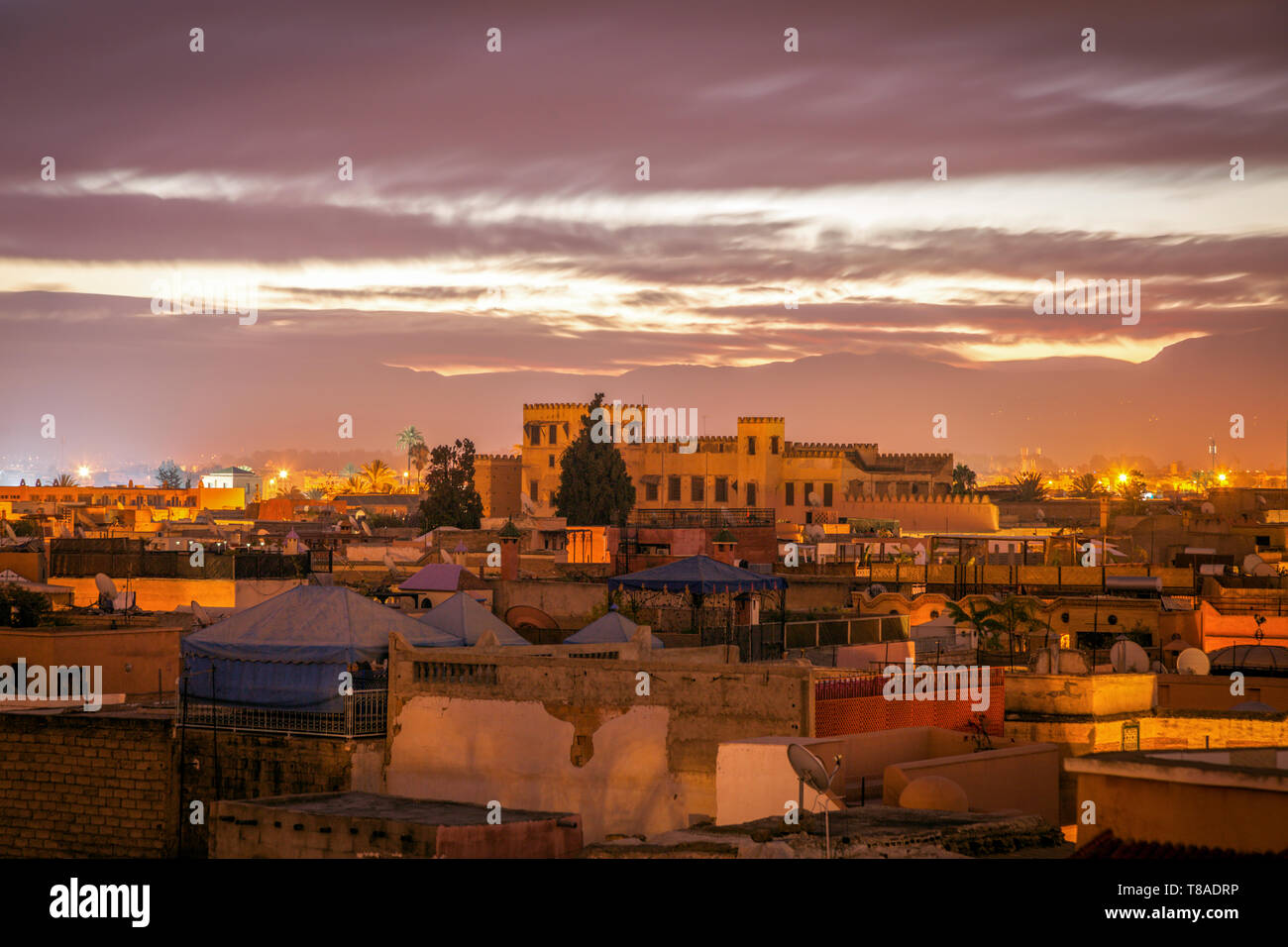 Marrakesh mountain aerial hi-res stock photography and images - Alamy