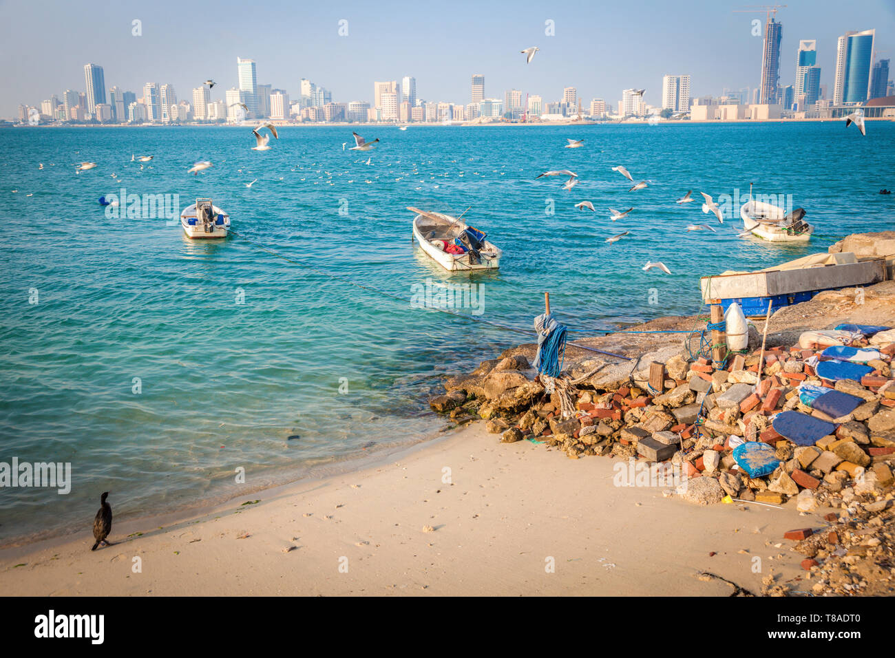 Panorama of Manama. Manama, Bahrain Stock Photo - Alamy