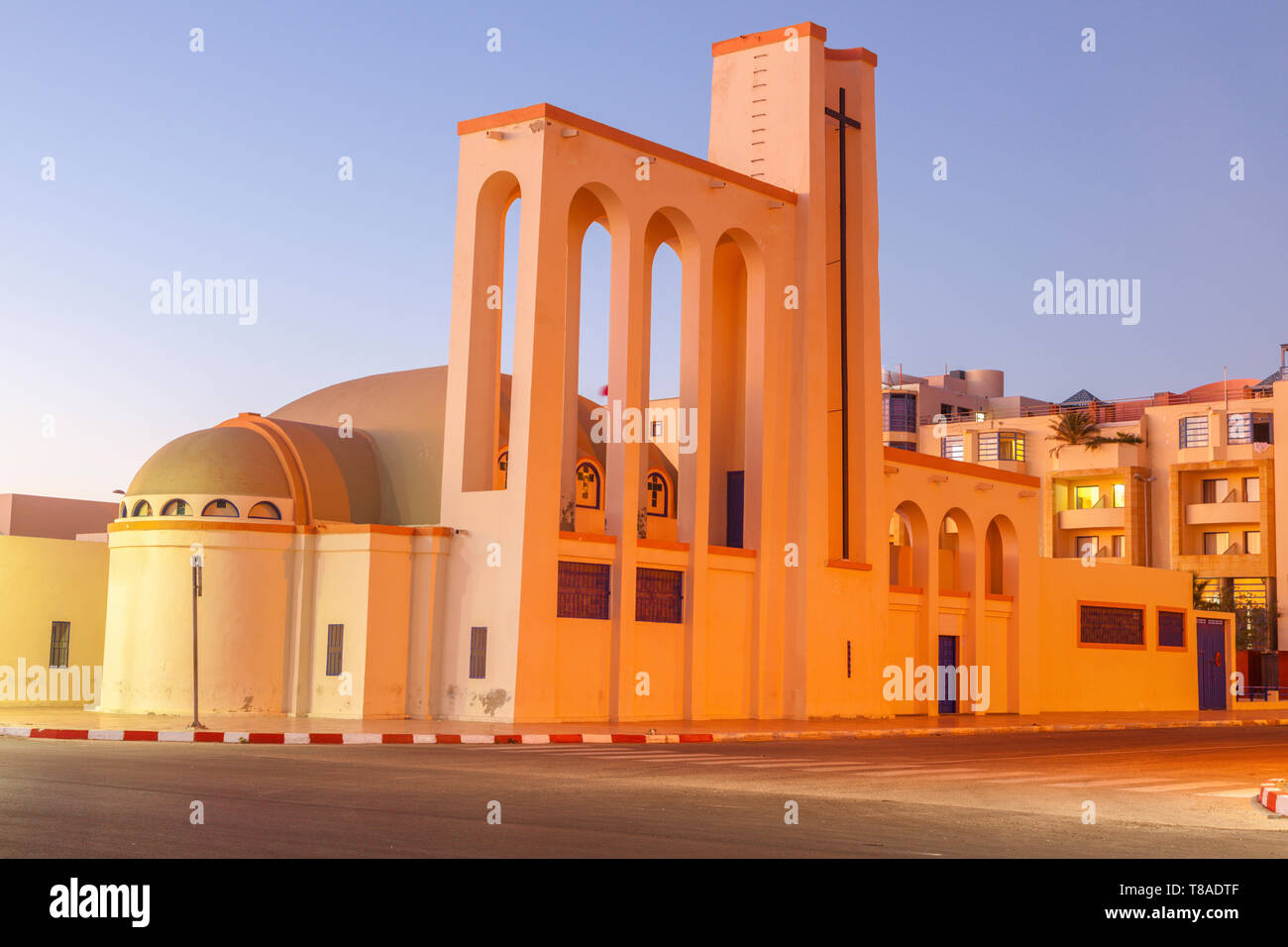 Catholic architecture in morocco hi-res stock photography and images ...