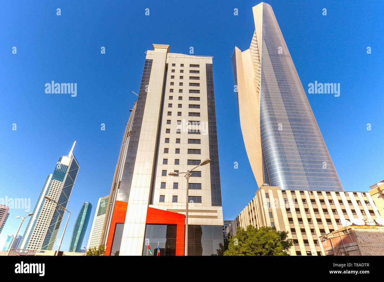 Modern architecture of Kuwait City. Kuwait City, Kuwait Stock Photo - Alamy