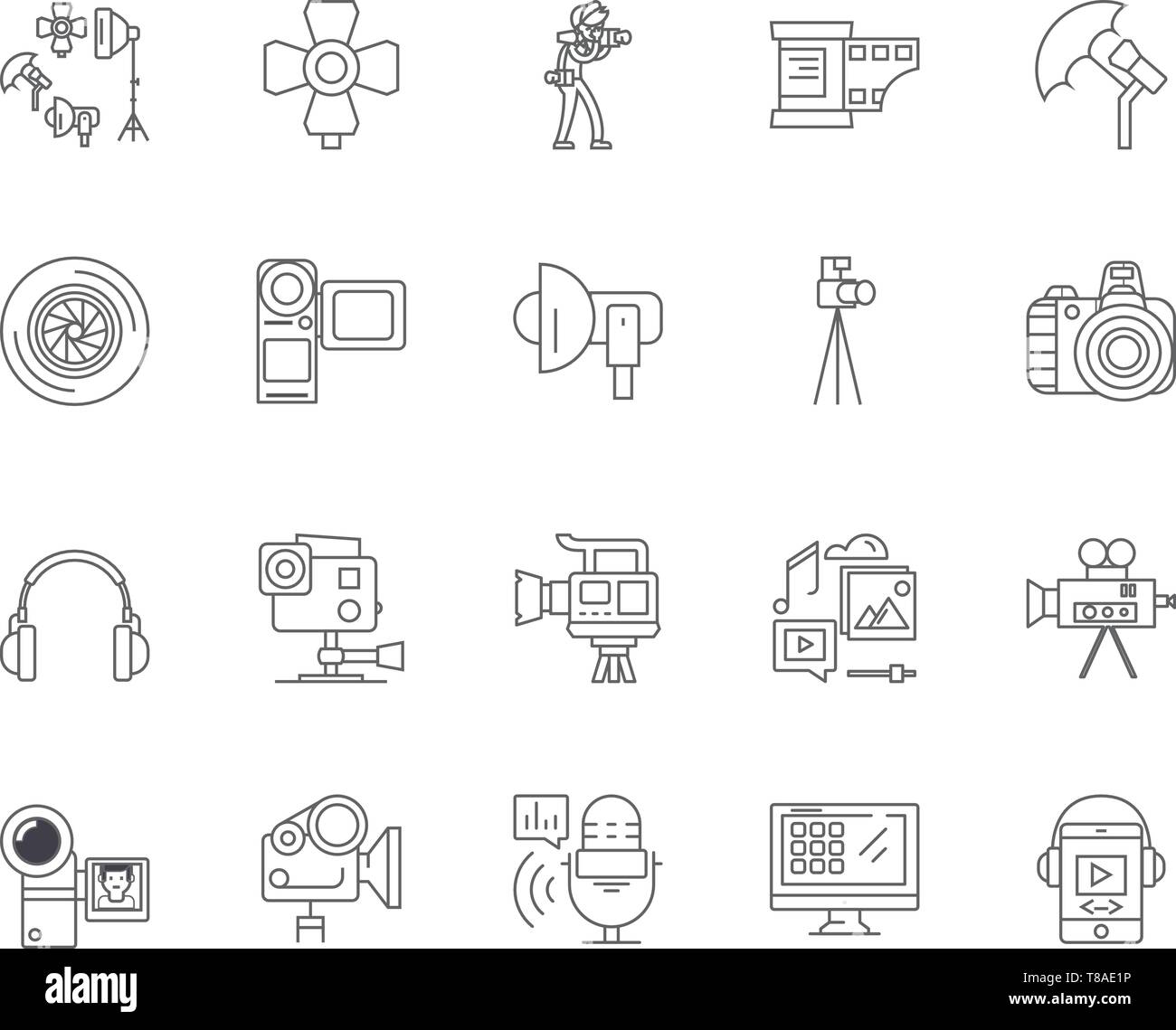 Videoequipment hi-res stock photography and images - Alamy