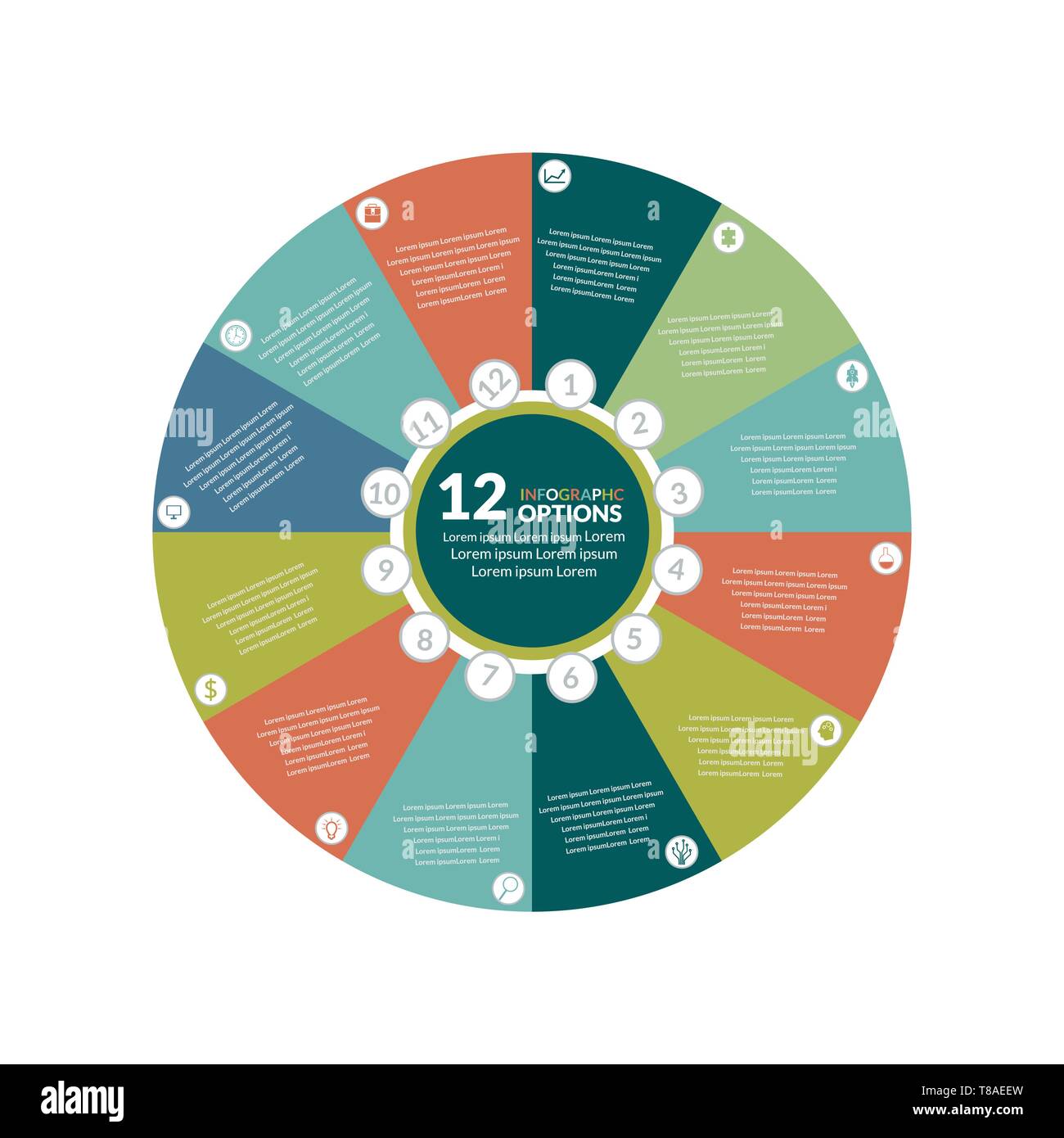 Graphs, charts, diagrams Vector circle infographic template Stock ... Graphs, charts, diagrams Vector circle infographic template Stock ...