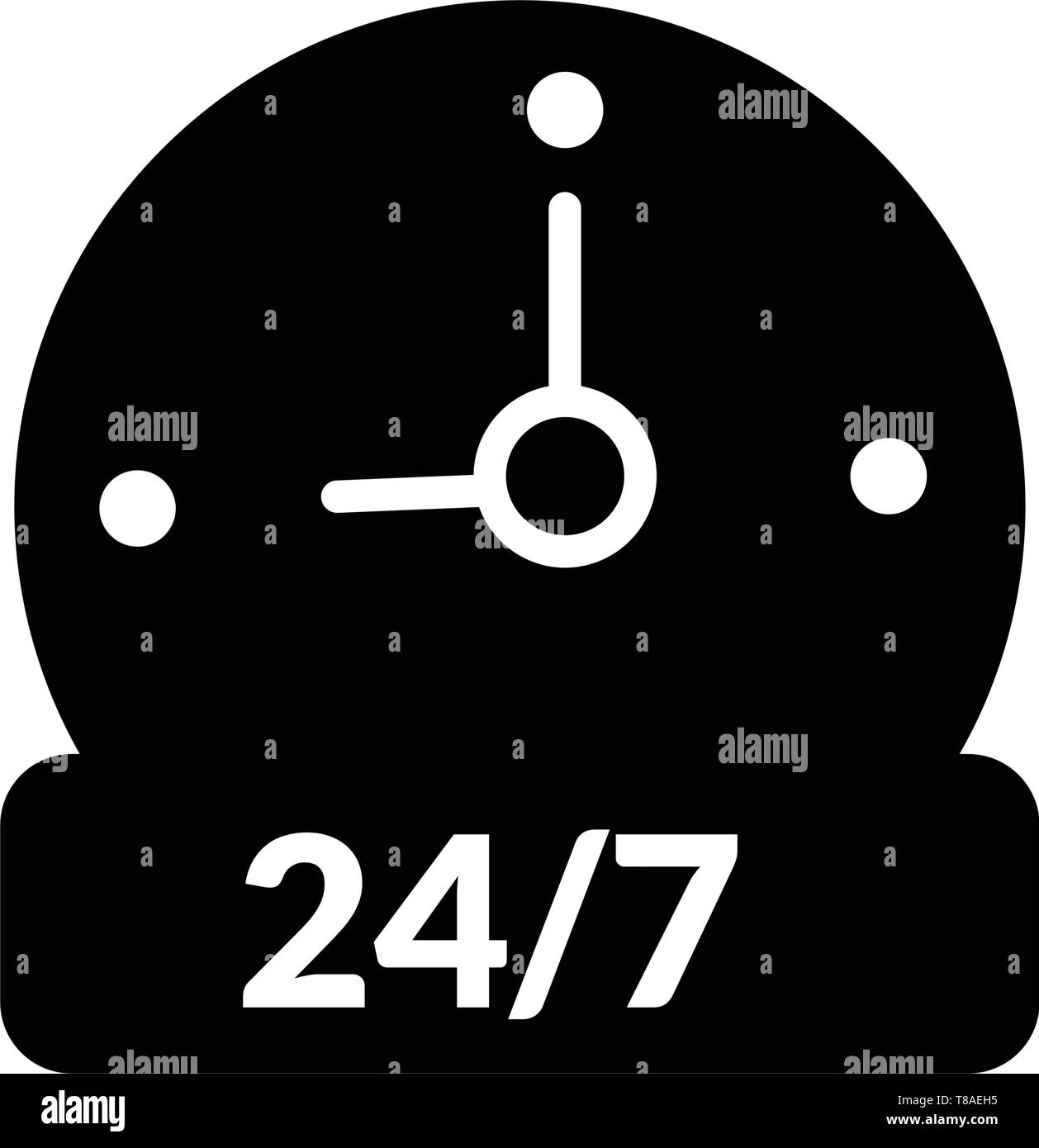 opening hour icon- Full editable opening hour vector icon for website ...