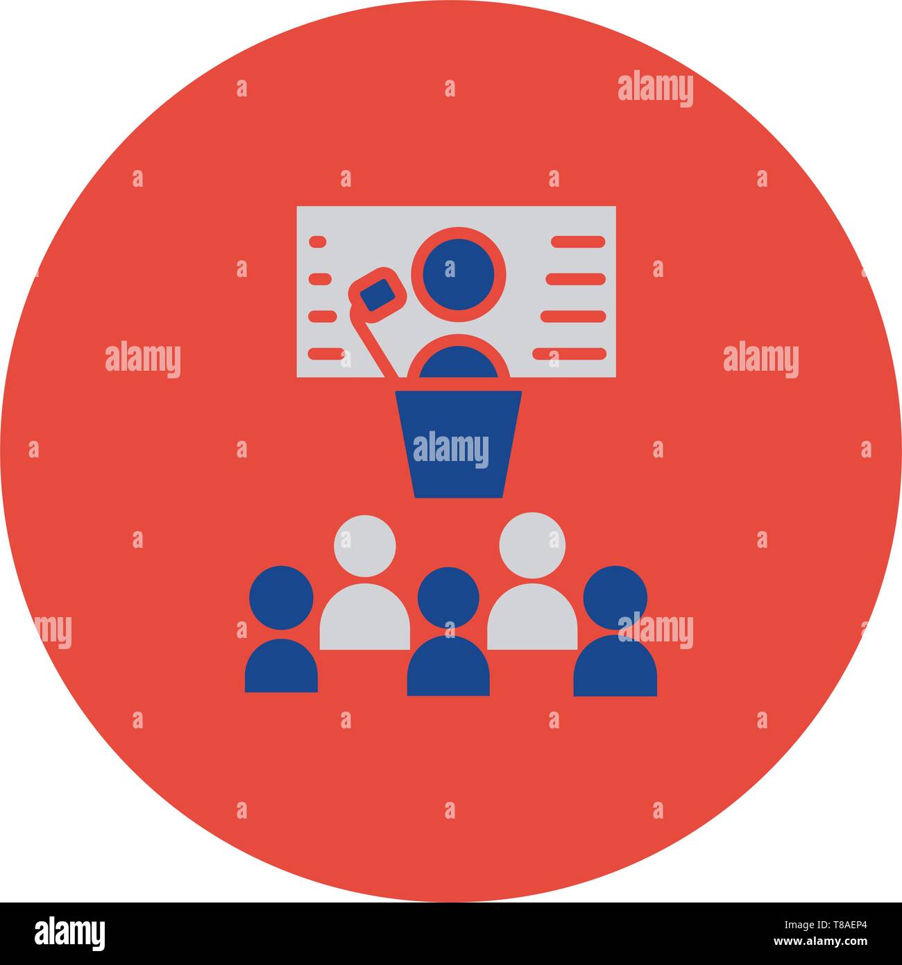Symbol presentation Stock Vector Images - Alamy