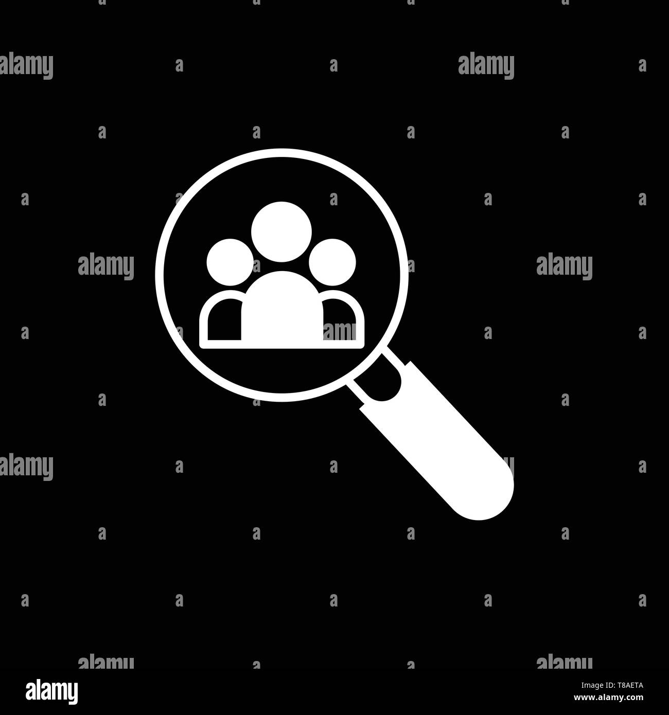 Find Team icon. vector sign symbol Stock Vector Image & Art - Alamy