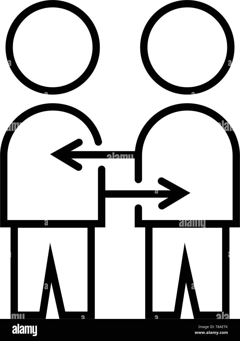 Action and interaction Stock Vector Images - Alamy