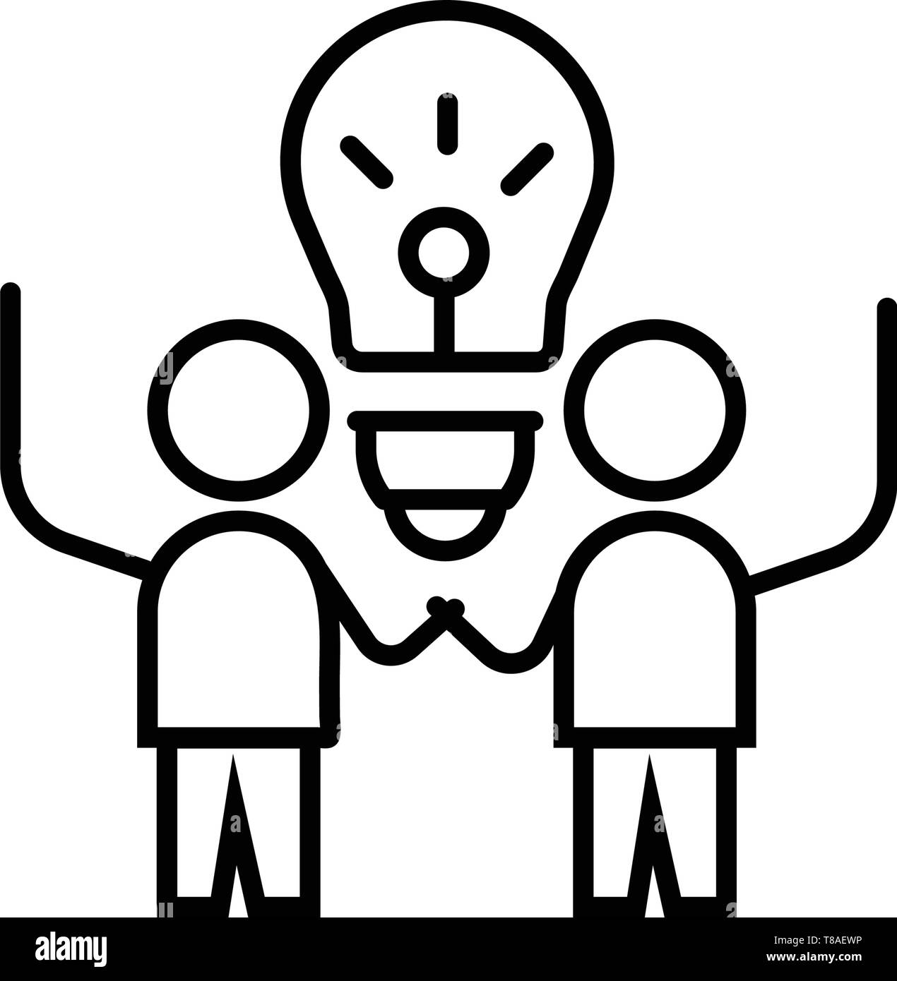 Success icon Black and White Stock Photos & Images - Alamy