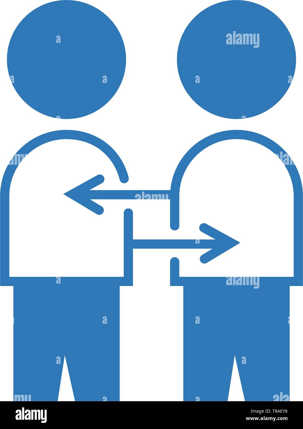 Interaction icon hi-res stock photography and images - Alamy