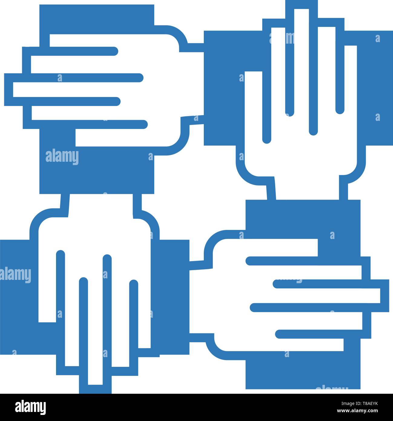 Cooperation icon. vector sign symbol Stock Vector Image & Art - Alamy