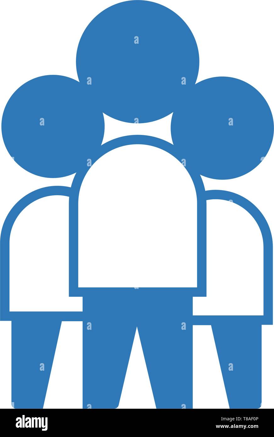 Team Work icon. vector sign symbol Full editable Stock Vector Image ...