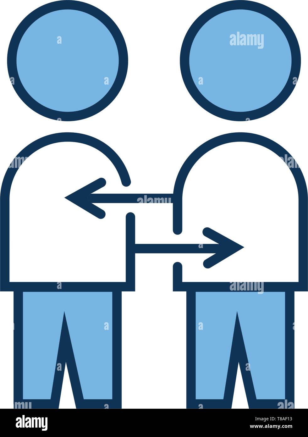 Interaction point Stock Vector Images - Alamy